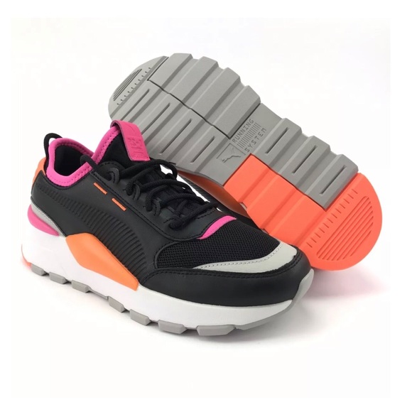 Puma | Shoes | Puma Womens Rs Sound Black Athletic Shoes | Poshmark